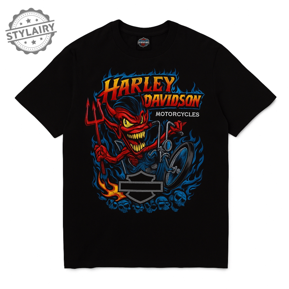 Harley Davidson Devil Rider Tee - Stylairy